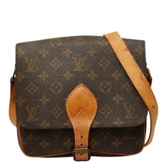 Louis Vuitton Pre-owned Cartouchiere MM Monogram Umh&auml;ngetasche - - Pre-owned - Damen - Braun - ONE SIZE