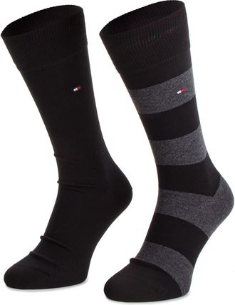 Tommy Hilfiger Lange Socken Tommy Hilfiger 342021001 Schwarz