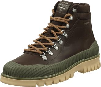 GANT FOOTWEAR Herren NEBRADA Stiefelette, Dark Brown, 43 EU