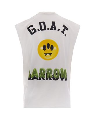 Barrow Mens Tank Top G.o.a.t. Coconut Cotton Vests & Tanks
