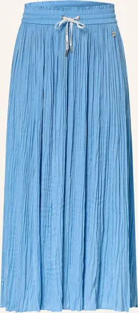 Marc Cain Plisseerock blau