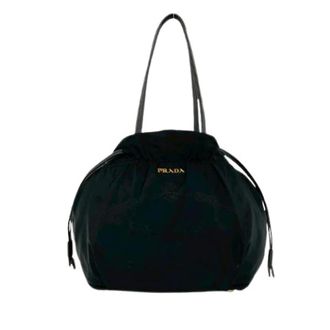 Prada Sac cabas en nylon Tessuto cuir (Pre-owned) - Femme - Pre-owned - Noir - Taille: ONE Size