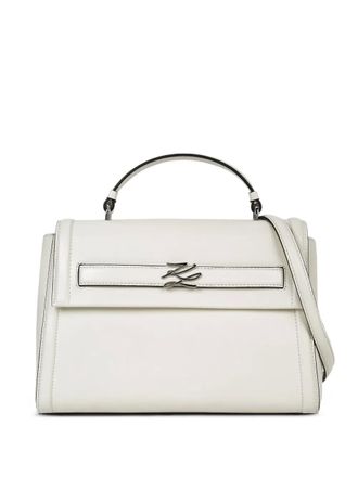 Karl Lagerfeld sac porté épaule K/Autograph médium - Tons neutres