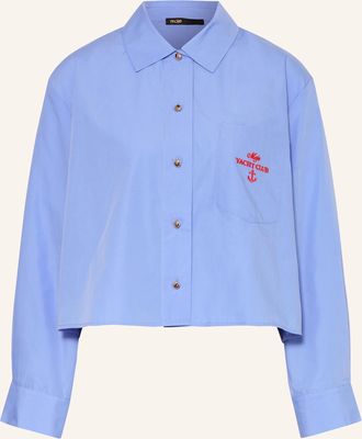 Maje Hemdbluse blau