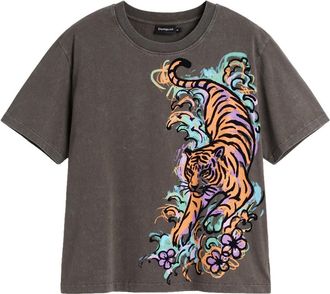 Desigual T-Shirt Tiger