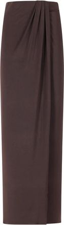 Andamane Femme, Jupes, Brun, Taille: 38 FR Maxi Skirts