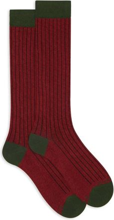Gallo Gallo, Homme, Sous-vêtements, Multicolore, Taille: M Long Ribbed Cotton Socks