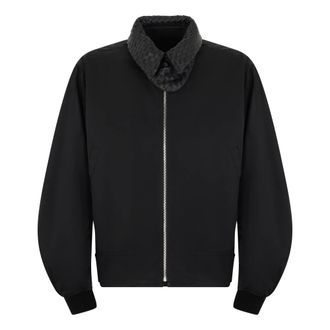 Bottega Veneta Nylon Cotton Tech Twill Blouson - - Jackets - Herren - Schwarzk - XL