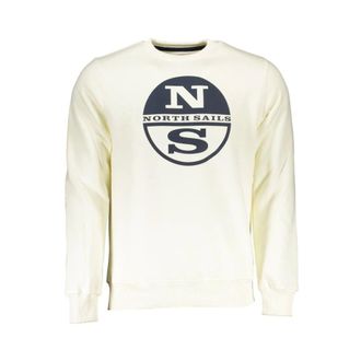 North Sails Cotton Sweater - - Sweatshirts & Hoodies - Herren - Wei&szlig; - 2XL