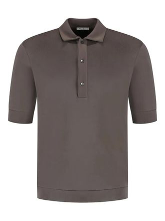 Stefan Brandt polo Pima - Marron