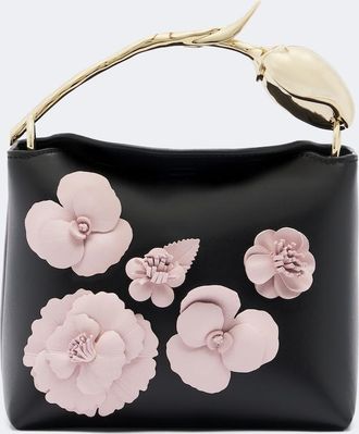 Erdem Sac &agrave; main Bloom Mini en cuir