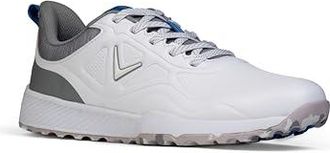 Callaway Golf Homme GTX Chaussure de Golf, Blanc, Gris, Bleu, 48.5 EU