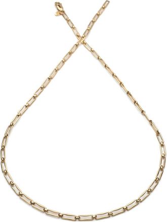 Yannis Sergakis 9kt yellow gold Immortelle necklace