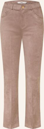 Brax Brax 7/8-Hose May In Lederoptik beige