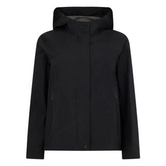 Herno Minimalistische Kapuzenjacke - - Jackets - Damen - Schwarzk - 2XL