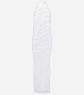 Alaia Alaïa Maxikleid aus Makramee