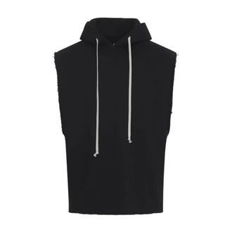 Rick Owens Homme, Sweatshirts et sweats &agrave; capuche, Noir, Taille: M SL Sweat &agrave; capuche