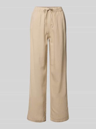 Only Wide Leg Leinenhose mit elastischem Bund Modell GOA