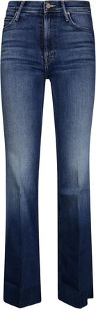 Mother Lil Doozy Fray Jeans - Blau