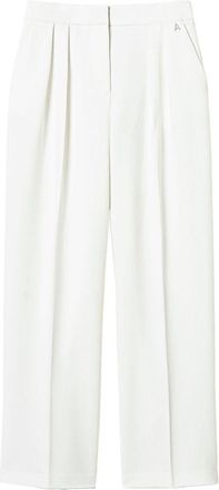 Twin-Set Klassische Bundfaltenhose - Weiß