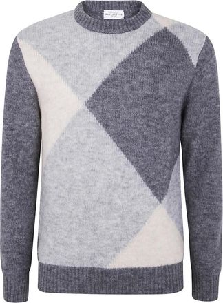 Ballantyne Herren, Strickwaren, Grau, 2XLGr&ouml;&szlig;e