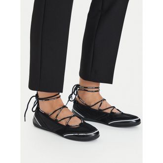 Karl Lagerfeld Ballerinas KARL LAGERFELD Altia KL66111 Schwarz