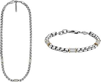 Fossil Jewelry Collier homme classique cod. JF04145998 Jewelry Bracelet homme classique cod. JF04138998