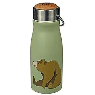 Capventure Trinkflasche, Braunb&auml;r, Nylon/A