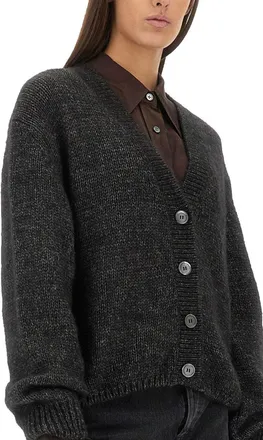Our Legacy Alpaca-Wool Blend Cardigan - Black