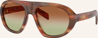 Prada Sonnenbrille Pr c05s braun