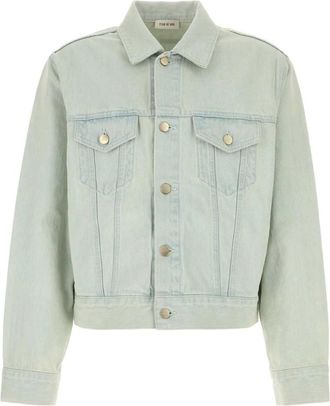 Fear of God Homme, Vestes, Bleu, Taille: M Veste Trucker Classique