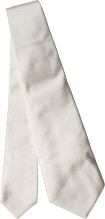 Dolce & Gabbana Femme, Accessoires, Blanc, Taille: ONE Size Cravate