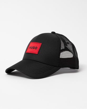 HUGO BOSS HUGO Kody Mesh-Baseballkappe, Schwarz
