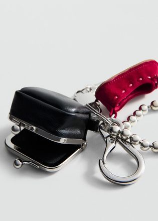 Mango Schl&uuml;sselanh&auml;nger Charms rot - Damen - Einheitsgr&ouml;&szlig;e - MANGO