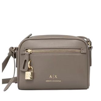 A|X Armani Exchange Femme, Sacs, Beige, Taille: ONE Size Sac bandouli&egrave;re Jane