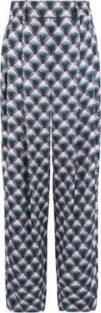 Giorgio Armani Hose mit Farbverlauf-Print - Gr&uuml;n