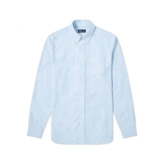 Fred Perry Klassisches Oxford-Hemd - - Shirts - Herren - Blau - S