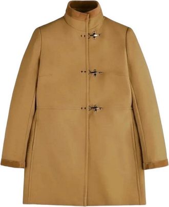 Fay Manteau Long - Camel