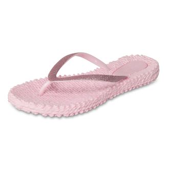 Ilse Jacobsen HORNBÆK | Cheerful01 | Damen Flip Flops mit Glitter | Dänische Design | Sommer Strand Zehentrenner | BALLERINA | 41 EU