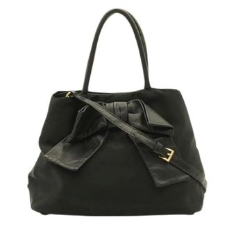 Prada Sac cabas vintage doccasion - Femme - Pre-owned - Noir - Taille: ONE Size