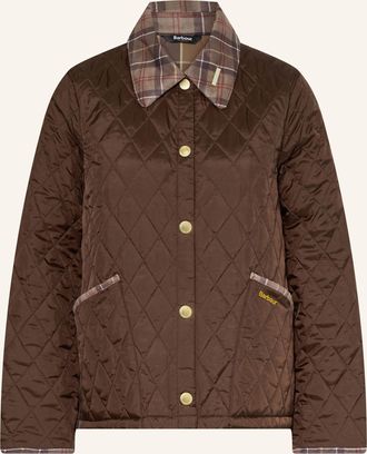 Barbour Steppjacke braun