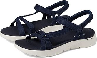 Skechers GO WALK FLEX SANDAL SUBLIME, GO WALK FLEX SANDALE SUBLIME, Navy Textile