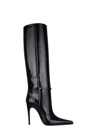 Saint Laurent Stiefel - Vendome Boots - Gr. 35,5 (EU) - in Schwarz - f&uuml;r Damen