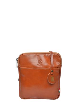 Anna Luchini Braun Rindsledertasche