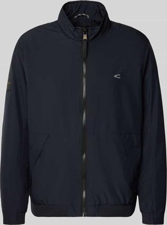 Camel Active Blouson mit Logo-Print und Stehkragen