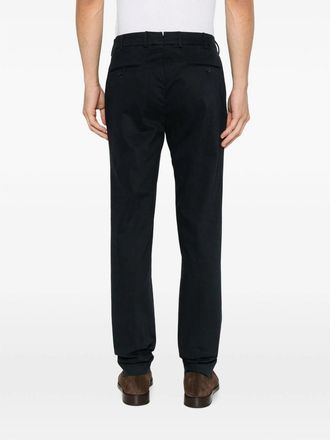 Incotex Tailored Cotton Trousers - Blue