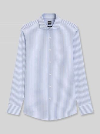 HUGO BOSS Slim Fit Businesshemd aus Baumwoll-Mix Modell HANK-SP