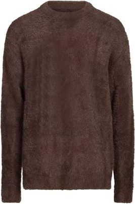 Merely Made Weiter, flauschiger Pullover von Merely Made in Braun