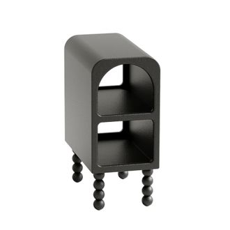 Generic Hoher Nachttisch, Nachttisch, Schlafzimmer Mit K&ouml;Rniger Textur Und Hohlem Design for B&uuml;Cher, Pflanzen