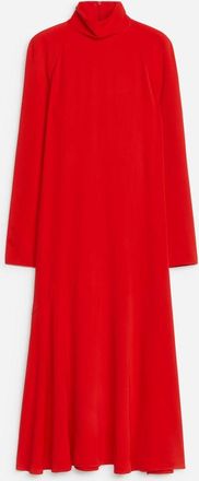 Arket Maxikleid Mit Rollkragen -Rot